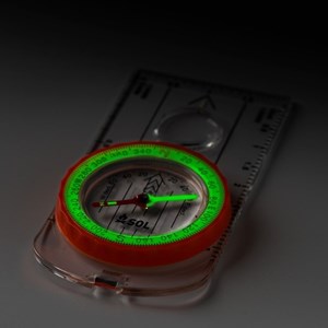 Boussole sol deluxe map compass | Nature & Découvertes