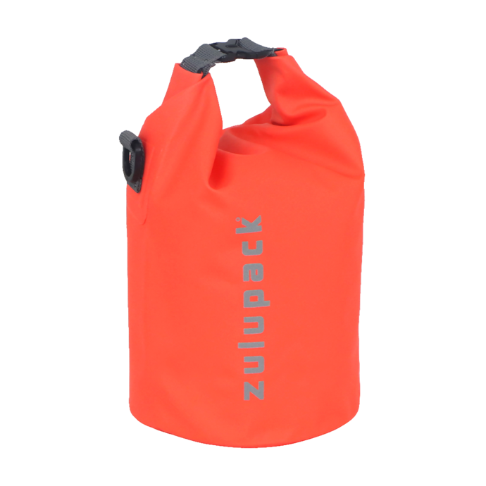 Sac tube étanche 3l fond transparent Orange