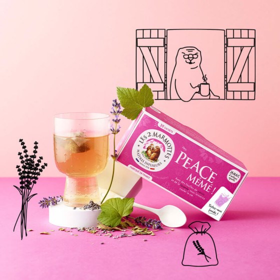 Infusion peace mémé - 30 sachets