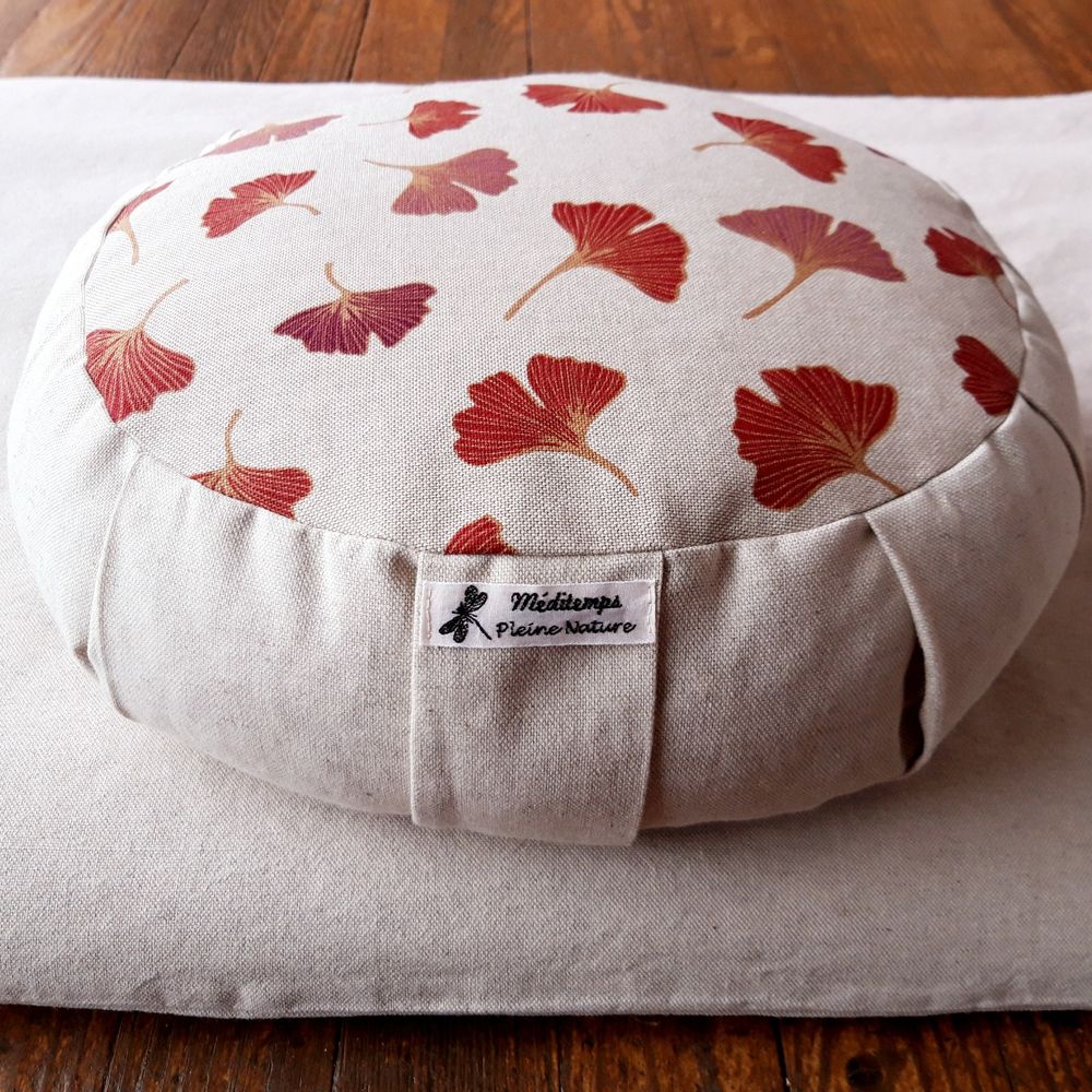 Ensemble zafu & zabuton artisanal | Nature & Découvertes