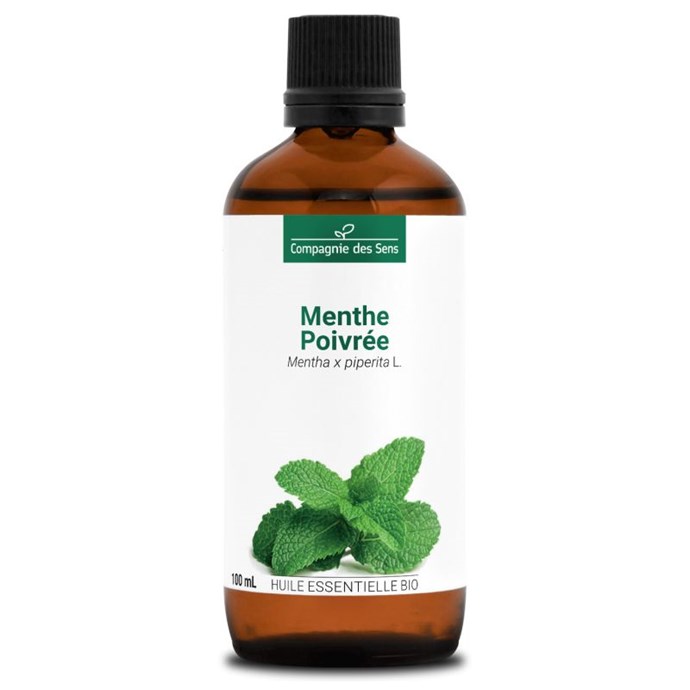 Menthe poivrée (mentha piperita) - huile essentielle bio - 100ml garantie chrom