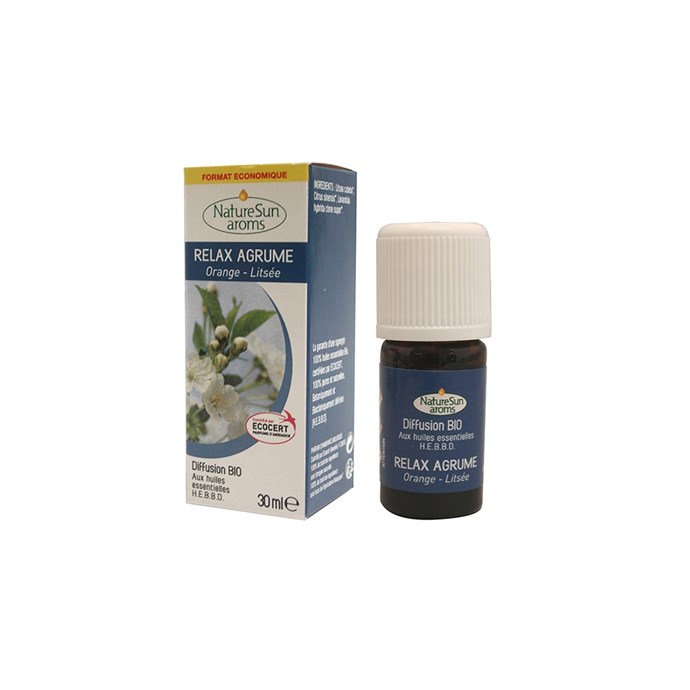 Diffusion relax agrume 30 ml