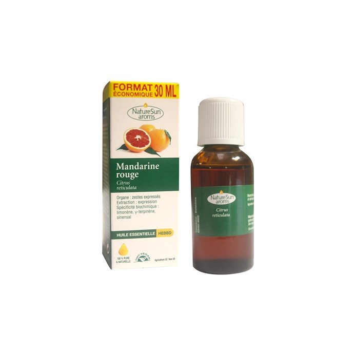 Huile essentielle mandarine rouge 30ml | Nature & Découvertes