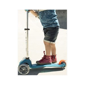 Trottinette mini micro plus led aqua | Nature & Découvertes