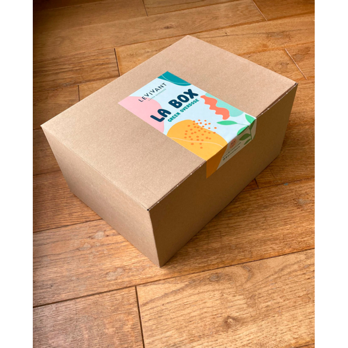 Box papa champi blanc