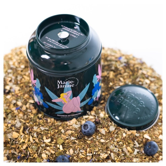 Rooibos infusion bio au cbd 100gr