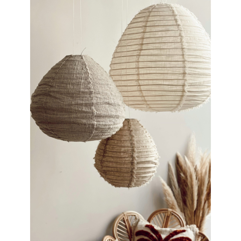 Suspension beige lin - Nature & Découvertes