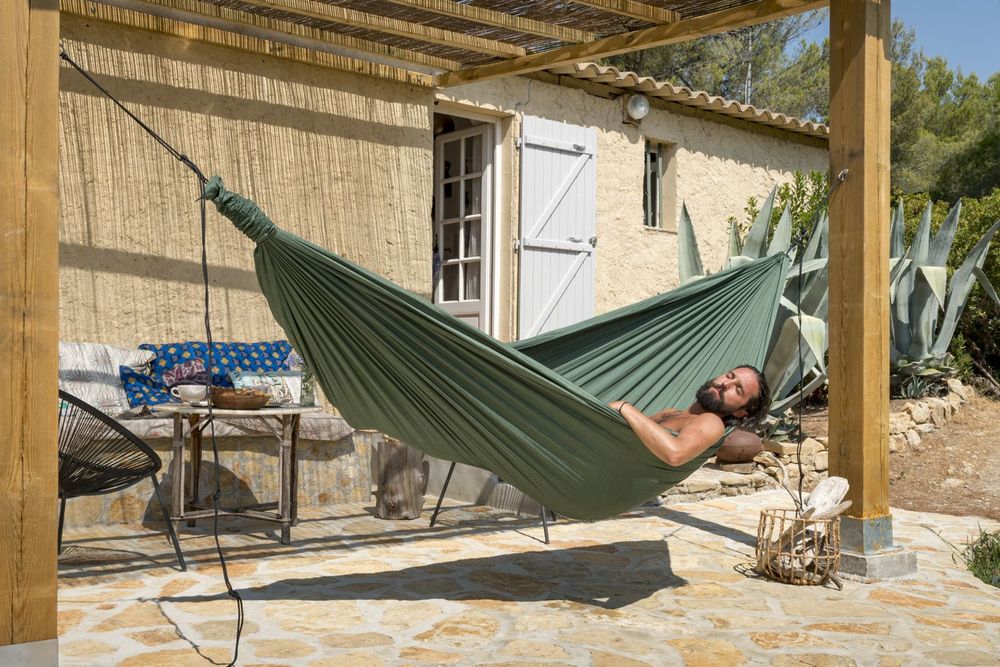 Home hammock sage green | Nature & Découvertes