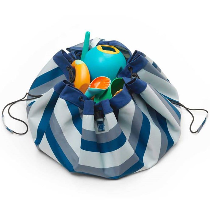 Sac rangement tapis outdoor ray bleuvert | Nature & Découvertes