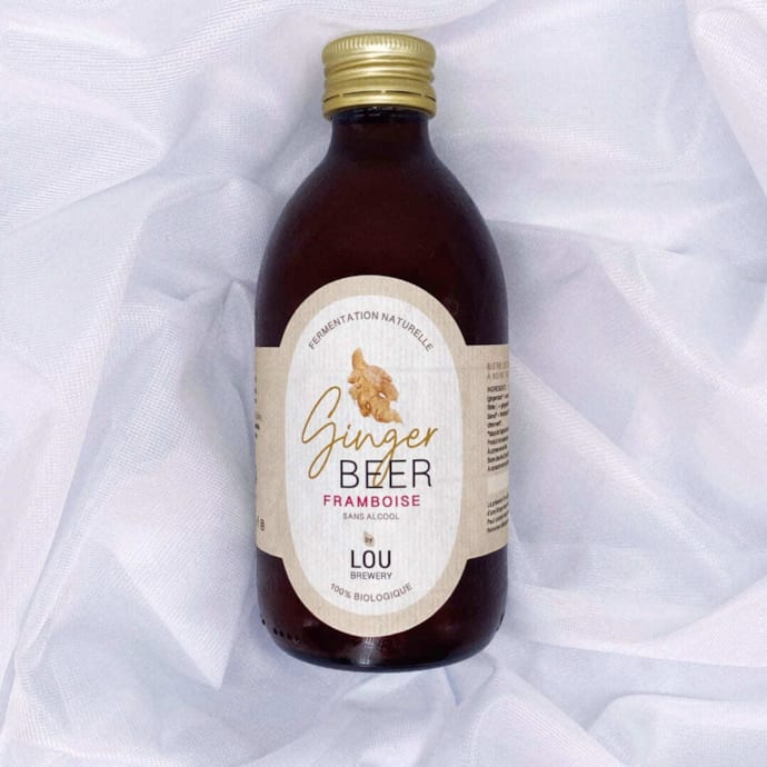 Box ginger beer by lou brewery - bio