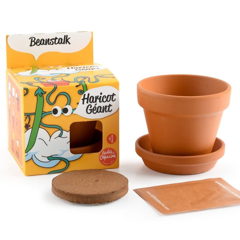 Kit pot enfant - haricot géant | Nature & Découvertes