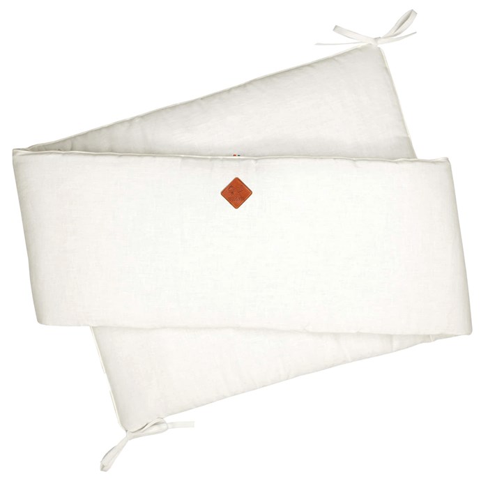 Tour de lit bébé lin déhoussable lin