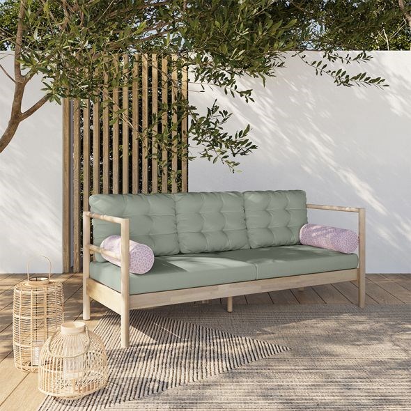 Canapé de jardin en bois samoa | Nature & Découvertes