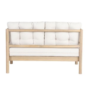 Canapé de jardin en bois samoa beige | Nature & Découvertes