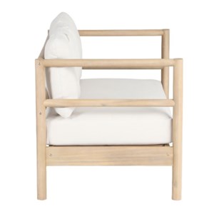 Canapé de jardin en bois samoa beige | Nature & Découvertes