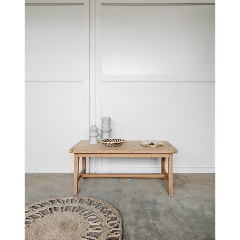 Table basse en bois ronde - Nature & Découvertes