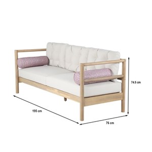 Salon de jardin en bois samoa nautrel | Nature & Découvertes