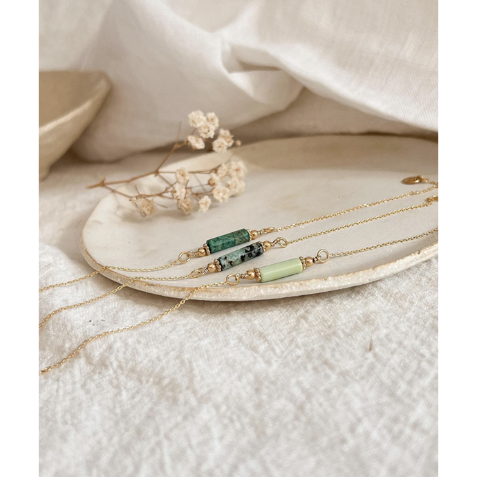 Collier Suzie Vert pale