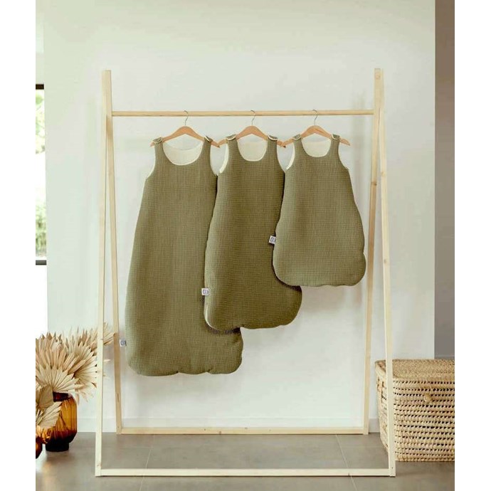 Gigoteuse été nid abeille sauge 6-24m