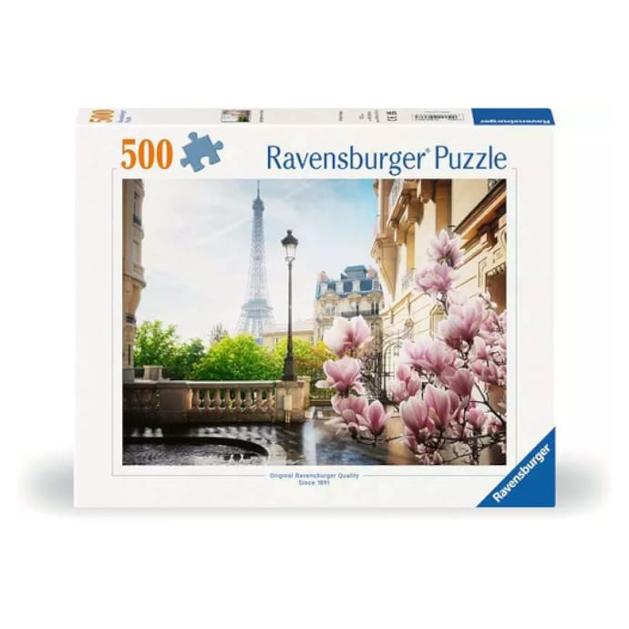 500p puzzle le printemps a paris