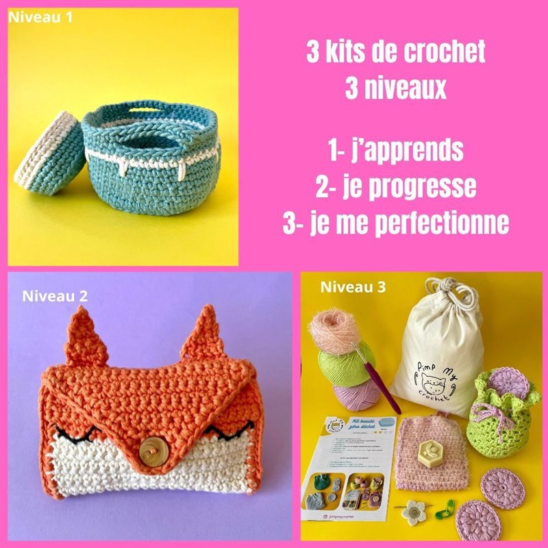 Kit crochet adulte - Nature & Découvertes