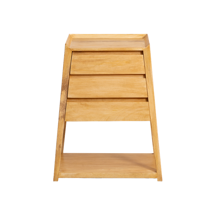 Meuble de rangement trapèze